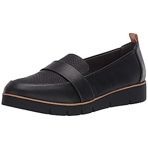 Dr. Scholl's Shoes Women's Webster Loafer, Black, 10 Wide US