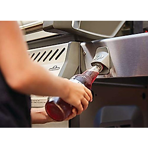 Napoleon Rogue SE 425 BBQ Grill, Stainless Steel, Propane - RSE425RSIBPSS-1 - With Three Main Burners, Infrared Rear And Side Burner, Barbecue Gas Cart, Folding Side Shelves