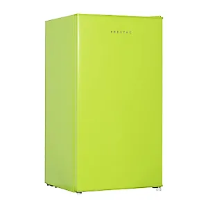 Frestec 3.1 CU' Mini Refrigerator,Compact Refrigerator,Small Refrigerator with Freezer, Green (FR 310 GREEN)