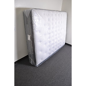Mattress Bag for Moving & Long-Term Storage - Queen Size - Enhanced Mattress Protection with Extra Thick Tear & Puncture Resistance Polyethylene