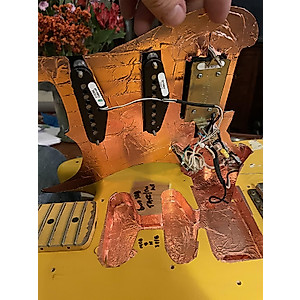 Copper Shielding Tape for Guitars - EMI Shielding, Crafts, Electrical Repairs, Conductive Adhesive, Grounding