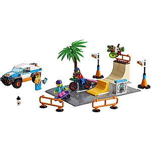 LEGO City Skate Park 60290 Building Kit; Cool Building Toy for Kids, New 2021 (195 Pieces)