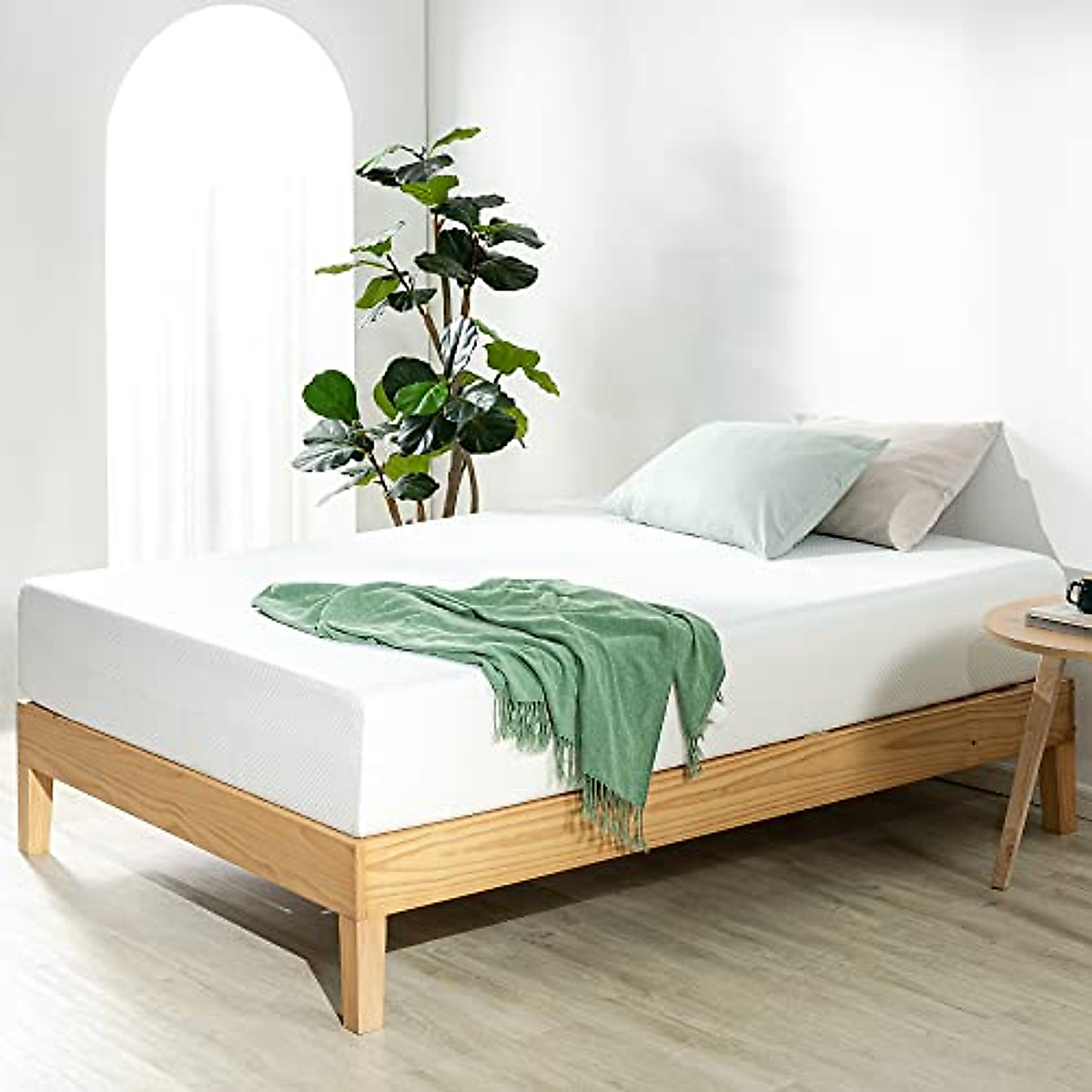 ZINUS 10 Inch Green Tea Aspire Memory Foam Mattress / CertiPUR-US Certified / Bed-in-a-Box / Pressure Relieving / Made in USA, Twin