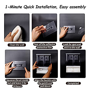 105Oz Rice Dispenser, Wall-Mounted Dry Food Storage Kitchen Organization, Rice Container with 2 Measuring Cups, Suitable for Rice, Beans, Laundry Scent Beads Dispenser