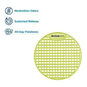 Georgia-Pacific ActiveAire Deodorizer Urinal Screen by GP PRO (Georgia-Pacific),Citrus,48275,12 Screens Per Case Regular