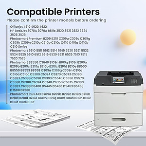 GREENBOX Compatible 564 564XL Ink Cartridge Replacement for HP 564 564 XL for HP Photosmart c309a c309g b209a 7520 7525 5510 5520 C5580 Printer (5 Black)