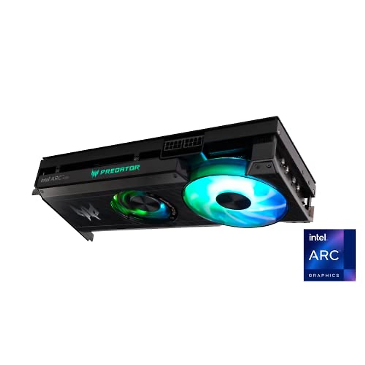 ACER | Predator BiFrost Intel Arc A770 Overclocking Graphics Card | 16GB GDDR6 256-bit 18 Gbps | PCIe 4.0 | Dual Fan | Customize RGB Lighting Color & Effect | TPD 250W | 1xHDMI 2.1 & 3xDisplayPort 2.0
