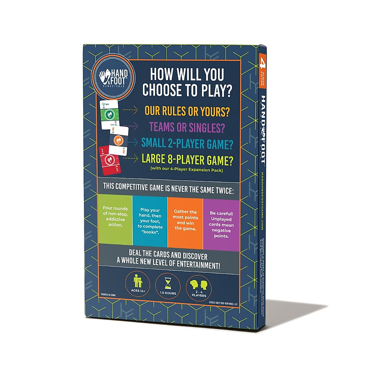 Hand & Foot Remastered 4 Player Edition - 4 Player Edition