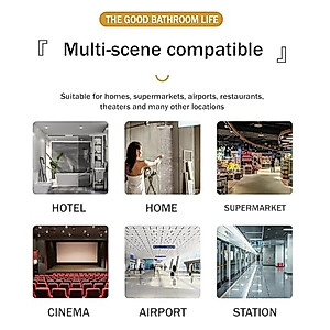 FANYX Shampoo and Conditioner Dispenser Wall Mount Set, Shower Dispenser 3 Chamber No Drill,17 Oz Refillable Shower Soap Dispenser Wall Mounted for Bathroom (Amber)