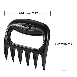 Meat SHREDZ - BBQ Shredder, Best Gifts for Foodies Men, Gadgets Under 15, Meat Claws Meat Shredder, Grilling Gadgets / Tools/ Utensils for Men, Meat Shredder Bear Claw, Smoker Accessories Gifts