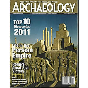 ARCHAEOLOGY MAGAZINE, TOP 10 DISCOCERY JANUARY/FEBRUARY 2012, VOL.65, NO.1