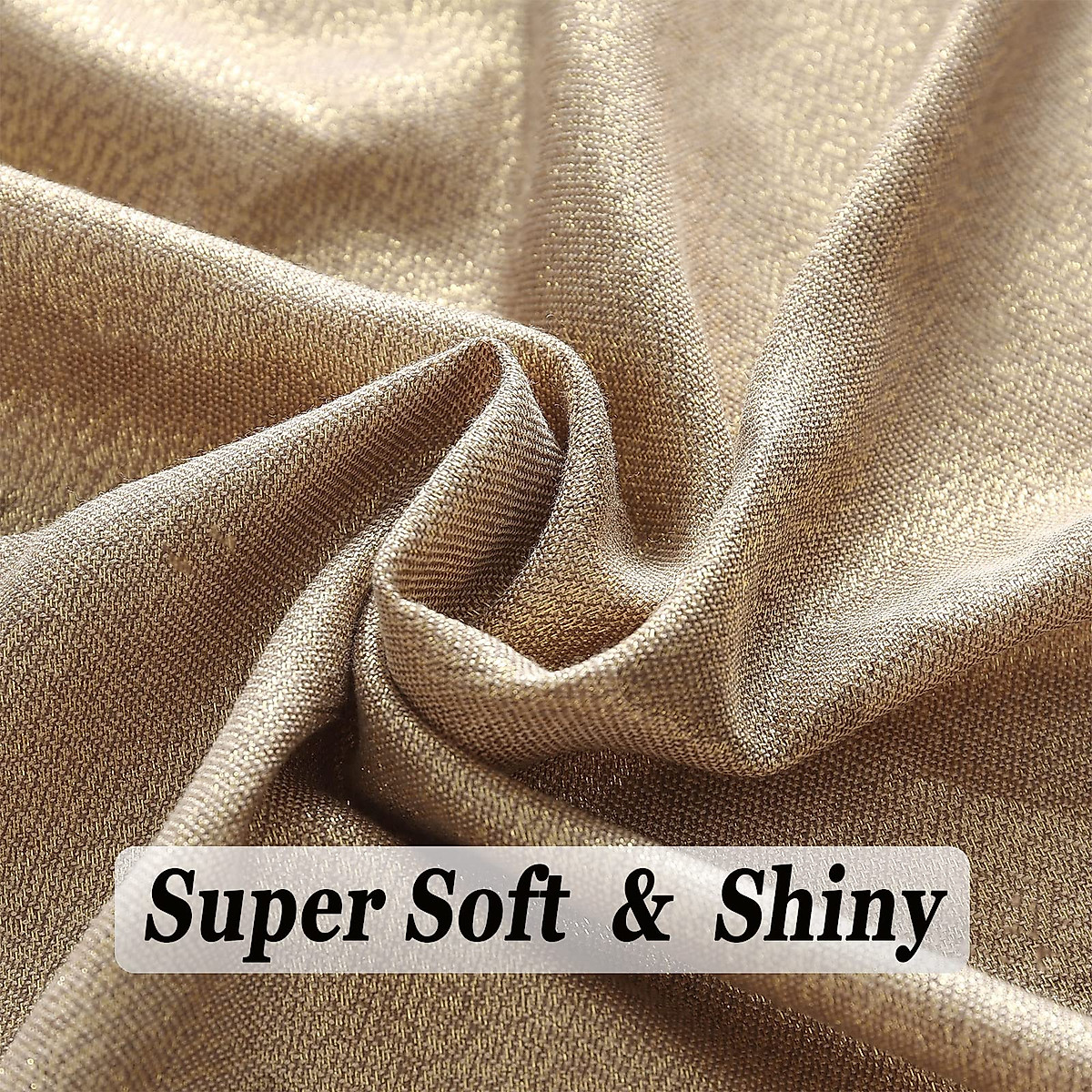 vimate Glitter Evening Shawl Wrap, Soft Gold Pashmina Bridal Dressy Shawls and Wraps for Women Wedding Dresses (US-Gold)