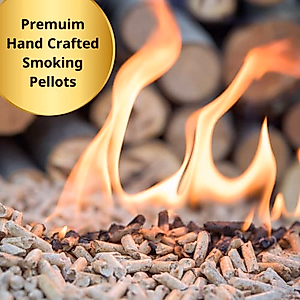 Camerons Smoking Wood Pellets (Apple, 1 Pint)- Kiln Dried BBQ Pellets- 100% All Natural Barbecue Smoker Chips- for Pellot Smokers and Pellet Grills - Easy Combustion, Infuse Smokey Flavor