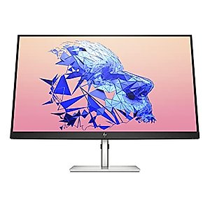 HP 4K HDR 31.5-inch Monitor 4K, Color Preset, Fully Adjustable Height, 60Hz Display (U32, Silver)