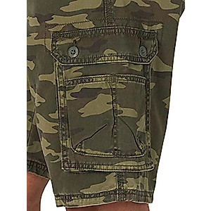 Lee mens Dungarees New Belted Wyoming Cargo Shorts, Combat Camo, 38 US
