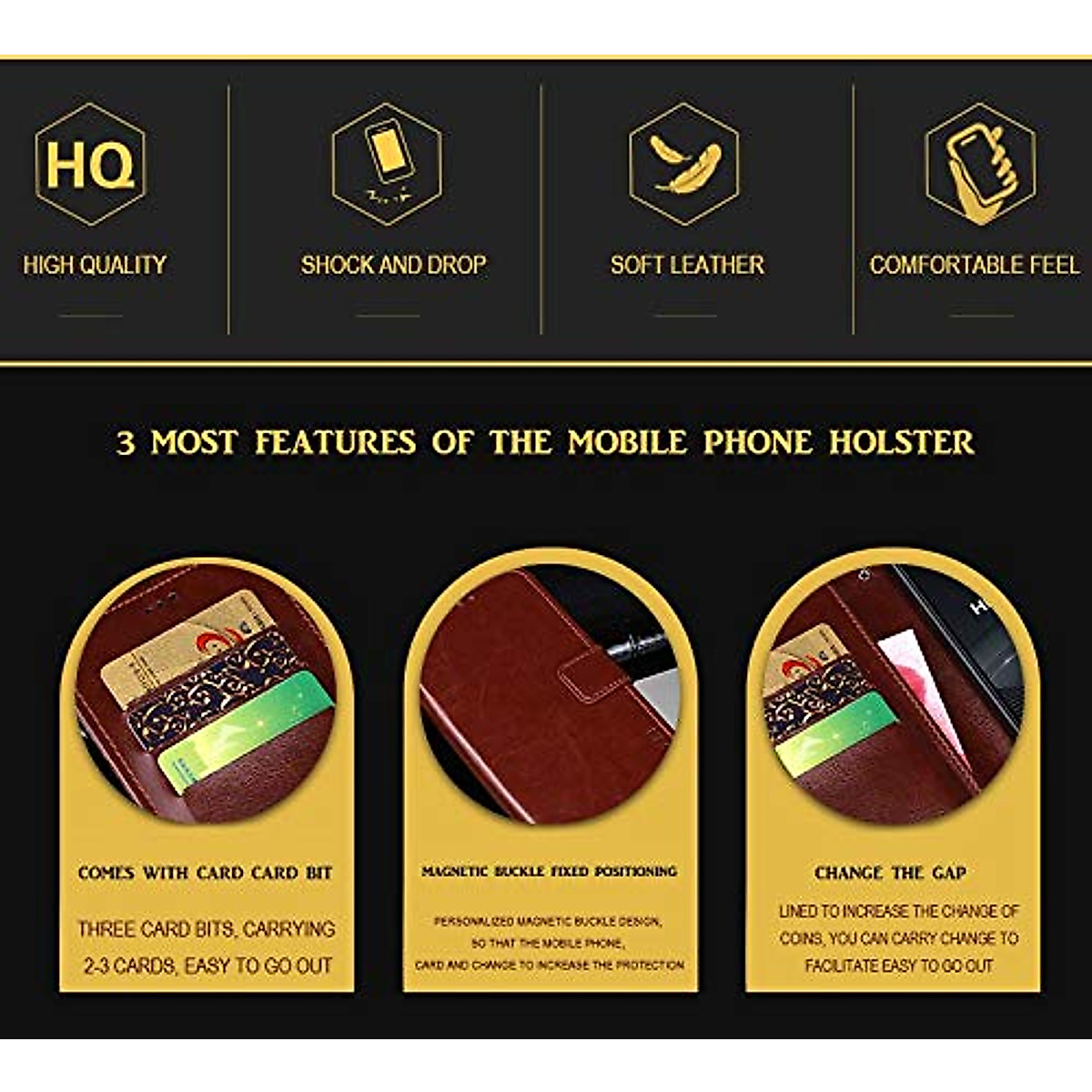 Case Cover Compatible with Oppo Reno2,Leather Flip Wallet Case with Card Slot,Stand Holder and Magnetic Closure, Case for Oppo Reno2