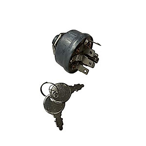 ENGINERUN 725-1717 Ignition Key Switch (7 Prong) Compatible with AYP Briggs MTD Murray Husqvarna Replaces 334013B 532140301 9251717 92556 5412H Mowers