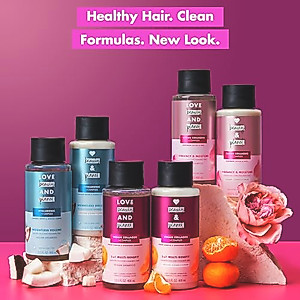 Love Beauty and Planet 5-in-1 Multi-Benefit Shampoo Vegan Keratin Collagen & Sun-Kissed Mandarin for a Deep Cleanse, Hydration, Strength, Fullness & Shine, 13.5 oz