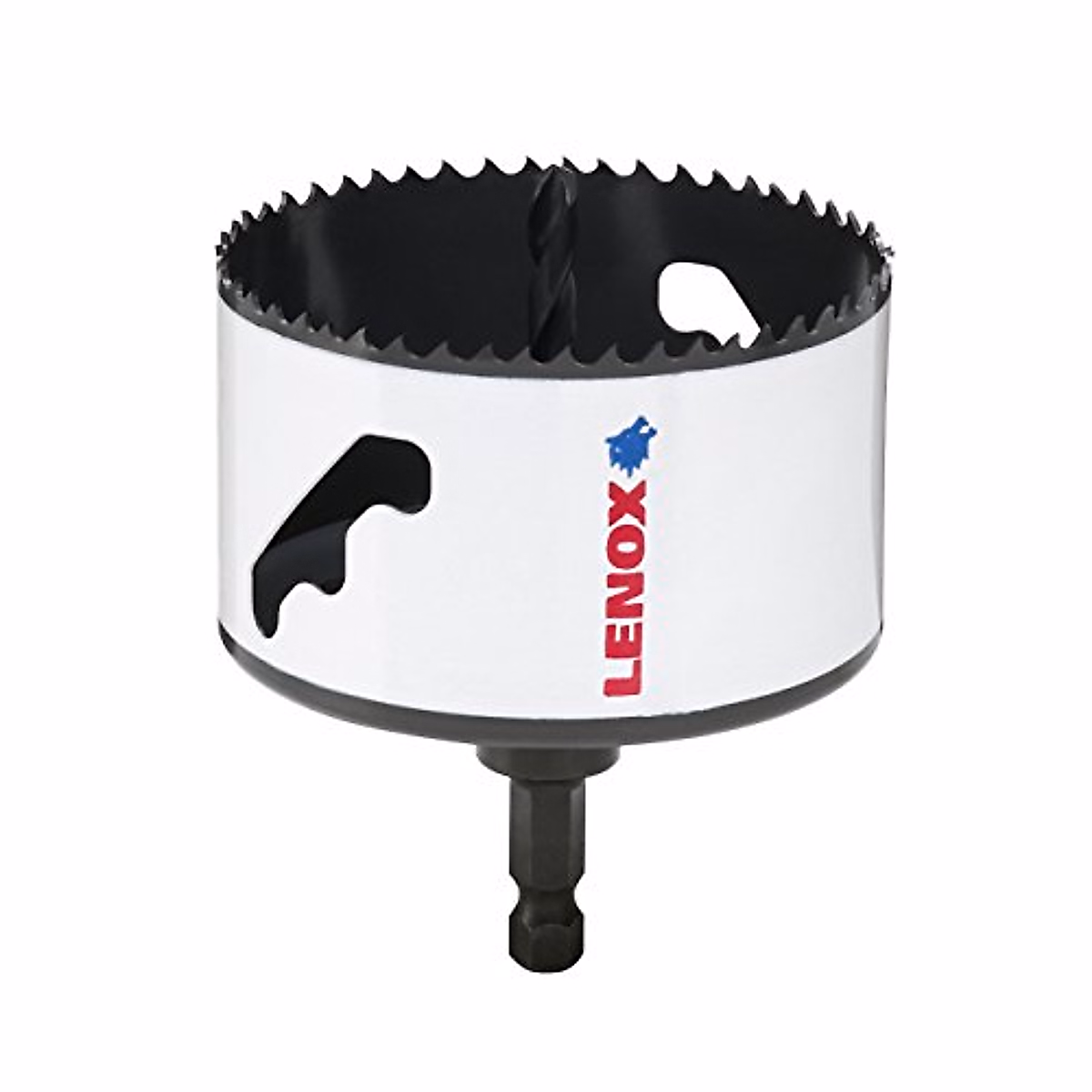 LENOX Tools Hole Saw, Bi-Metal, Speed Slot, Arbored, 3-3/8-Inch (1772945)