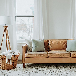 Faux Leather Fabric, Thick Durable Synthetic Repholstery Leather Vinyl, Soft Touch Distressed DIY and Craft Material - Individual 1 Yard Cut 36"x54" (Chaps)