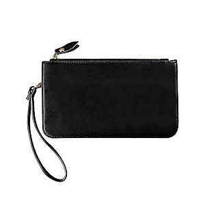 Hojaster Women Phone Purse, Lightweight Crossbody Bag Touch Screen Phone Pouch Case Wristlet Wallet for iPhone 11 Pro Max Xs Max 8 Plus, Samsung Galaxy A50 A51 A20 S10 S9 Plus S20 Plus Note 9 (Black)