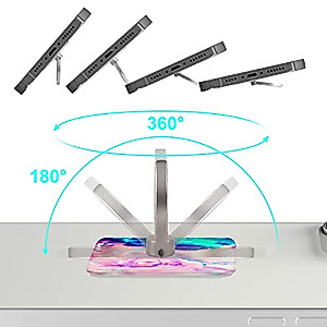 DaBuBu Multi-Function Mounts and Holder Three Pack Colorful Marble Metal Phone Ring Stand for Cellphones&Tablets