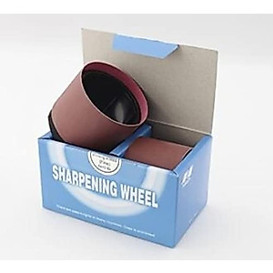 NIREY GR-2185B Knife Sharpener Belt ON Wheel, Medium (Pair)