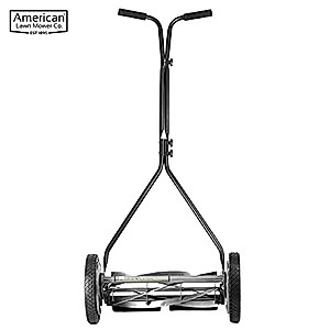 American Lawn Mower Company 1415-16 16-Inch 5-Blade Push Reel Lawn Mower, Gray