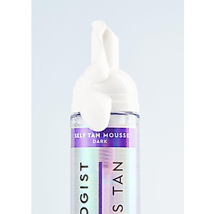 Tanologist Express Dark Self Tan Mousse, 6.76 fl.oz/ 200 ml Bottle