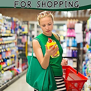 20 Pack Reusable Grocery Bags Shopping Tote Bags with Handles Heavy Duty Foldable, Washable (Multicolor)