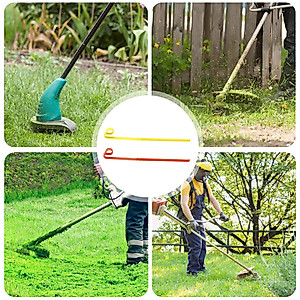 Rhitchy Blade Replacement Flexible Line Blades: Weed Eater Blades Weed Eater Attachments for Trimmer Edger,Most Universal Trimmer Head Blades,Thickened Durability Blades No Need to Twine