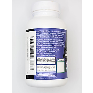 Clean Nutraceuticals Magnesium Complex with Magnesium Glycinate Citrate Malate Oxide Taurate Aspartate Orotate & Mag Chloride, Zinc Copper Manganese & Vitamin C B1 B2 B6 B12 Complex - 1Pack