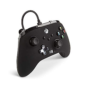 PowerA Enhanced Wired Controller for Xbox Series X|S - Black, Officially Licensed for Xbox