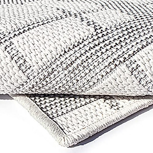 Orian Rugs Landon Natural Area Rug, 5' x 7', Grey