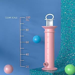 7pcs Set Baby Food Pouch Maker Reusable Pure Color Pouches Toddler Fruit Squeeze Puree Filler for Kids Pink