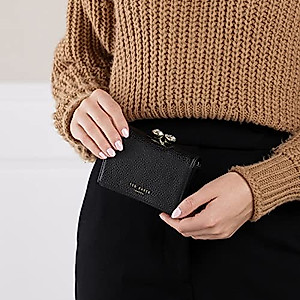 Ted Baker Women's 0 Travel Accessory-Bi-Fold Wallet, Black, One Size