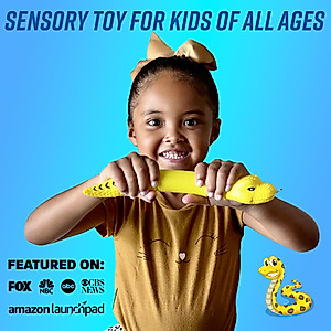 Animal Pop Tubes Snake Toys for Kids Sensory Toys - Toddler Fidget Toys for Boys & Girls- Engaging Pop Tube Sensory Toy for Toddlers - Snake Toy Sensory Tubes for Children Party Favors Fidget Tubes