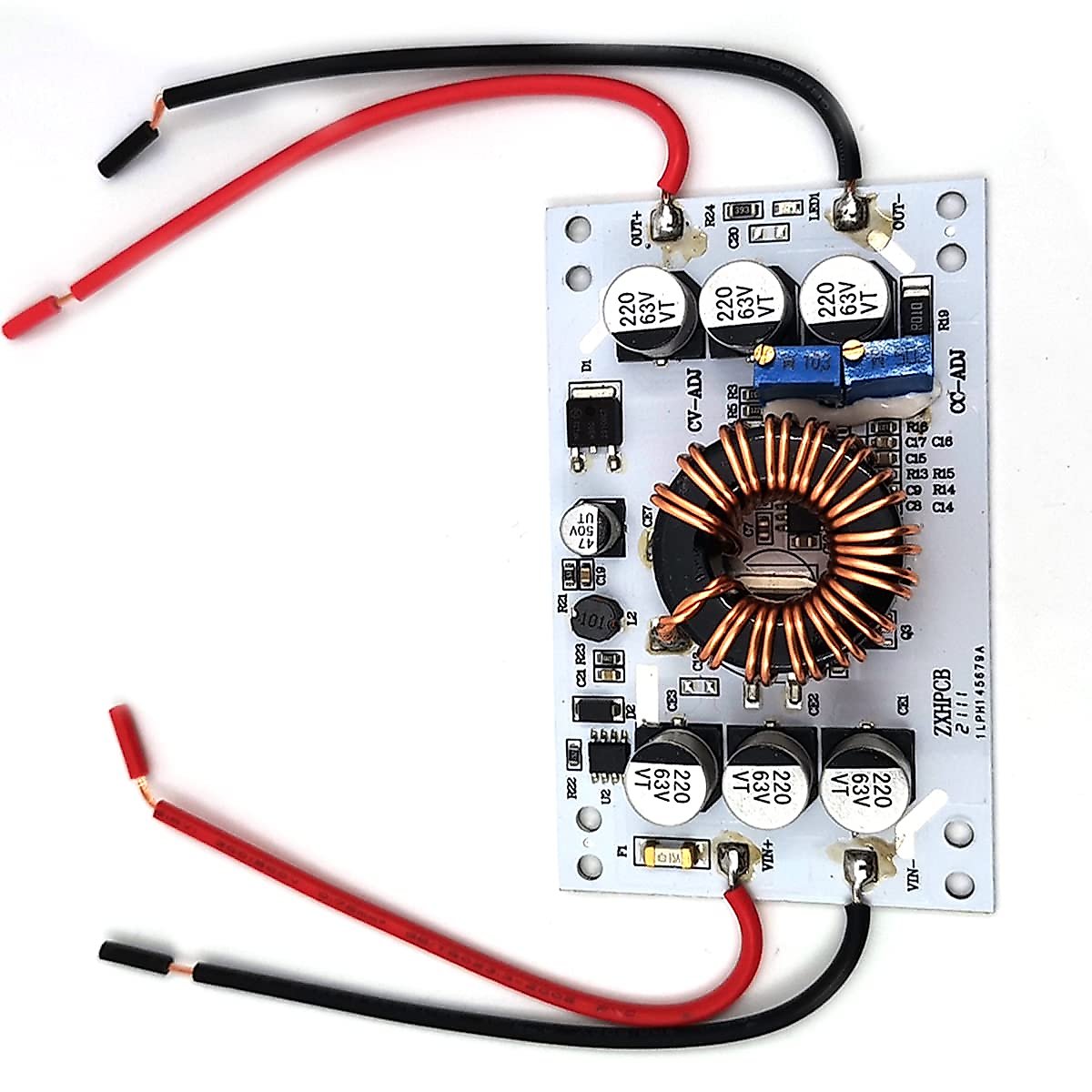 DEVMO 600W Constant Current Boost Converter DC to DC 10V-60V to 12-60V Output Step-up Transformer Module Power Supply Driver Max 10A
