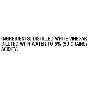 Heinz All Natural Distilled White Vinegar with 5% Acidity (32 fl oz Bottle)