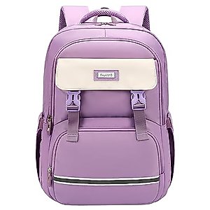 FALANKO Backpack for Girls,15.6 inch Women Laptop School College BookBag with USB Charging Port, High Middle Elementary School Backpack For Teen Students,Large Capacity Travel work Daypacks for Women