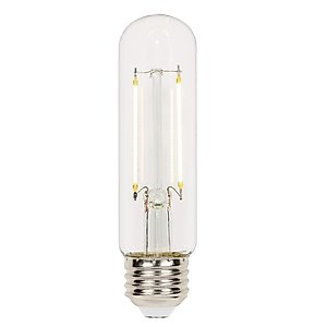 Westinghouse 4518500 3.5 Watt (60 Watt Equivalent) Dimmable Clear Filament LED Light Bulb, 2700K, Medium Base