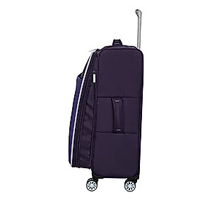 it luggage Filament 22" Softside Carry-On 8 Wheel Expandable Spinner, Purple/Lilac