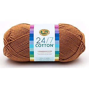 Lion Brand Yarn - 24/7 Cotton - 6 Skein Assortment (Autumn)