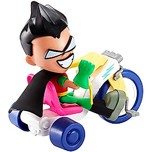 DC Comics Teen Titans GO! to The Movies Robin & Time Cycle Figure & Vehicle