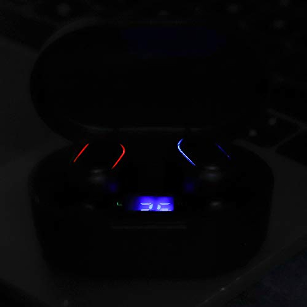 Wireless Bluetooth Headphones, HiFi Digital Display Stereo Earphone, Waterproof Life Wireless Sports Headphones, Hands-Free Outdoor Headphones, Gift(E7S)