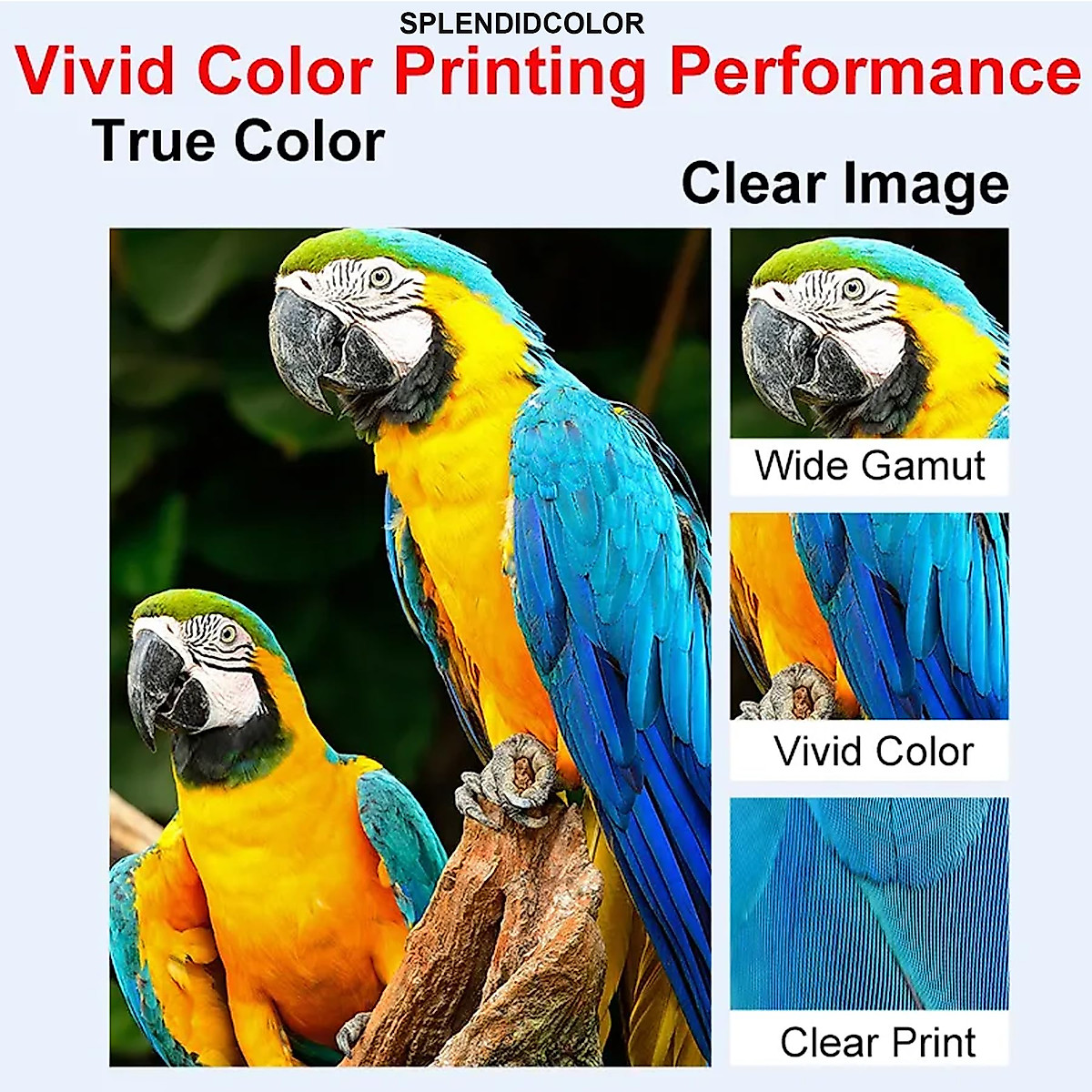 SPLENDIDCOLOR GPR53 Toner Cartridge Remanufactured GPR 53 GPR-53 Toner Cartridge Replacement for ImageRunner Advance C3325 C3020 C3330 C3525 C3025 Printer.