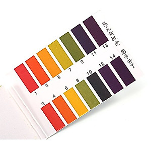 Walfront 1 Set 80 Strips PH Test Paper, Strips Full Range pH Alkaline Acid 1-14 Test Paper Water Litmus Testing Kit, Ph, Conductivity And Tds Meters