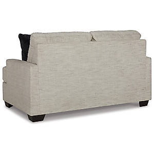Signature Design by Ashley Vayda Contemporary Loveseat for Living Room, Beige