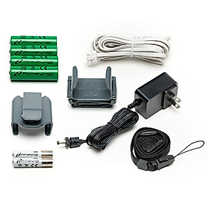 LogicMark Freedom Alert, Landline Personal Emergency Device, 2-Way Call with Family and Police for Home Safety, Device for Seniors and The Elderly