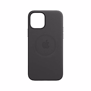 Apple iPhone 12 Pro Max Leather Case with MagSafe - Black